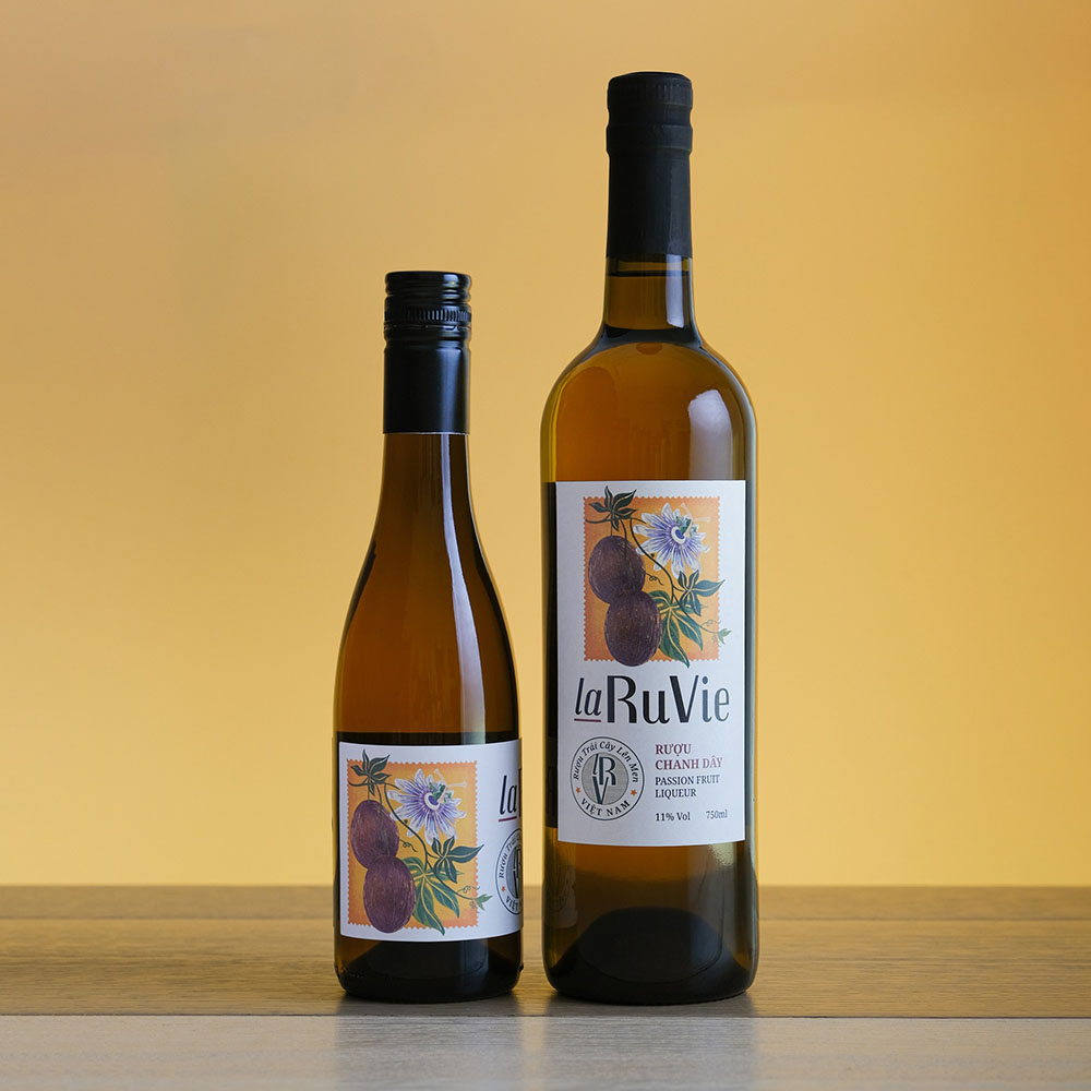 Rượu Chanh Dây Lên Men Tự Nhiên laRuVie Ngon Nhẹ Dễ Chịu